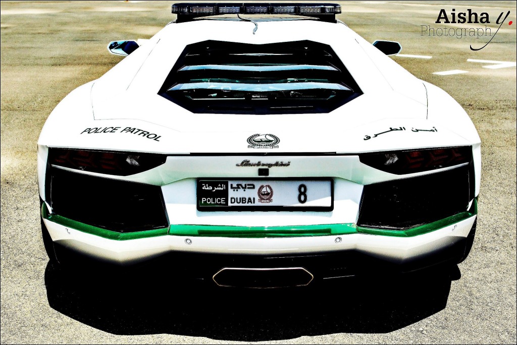 » Lamborghini Aventador police car for Dubai Police