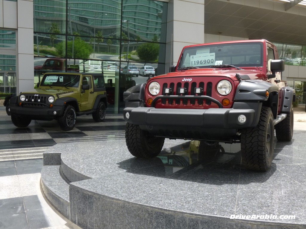 Dealer-modified 2013 Jeep Wrangler models in UAE – DriveArabia UAE, KSA ...