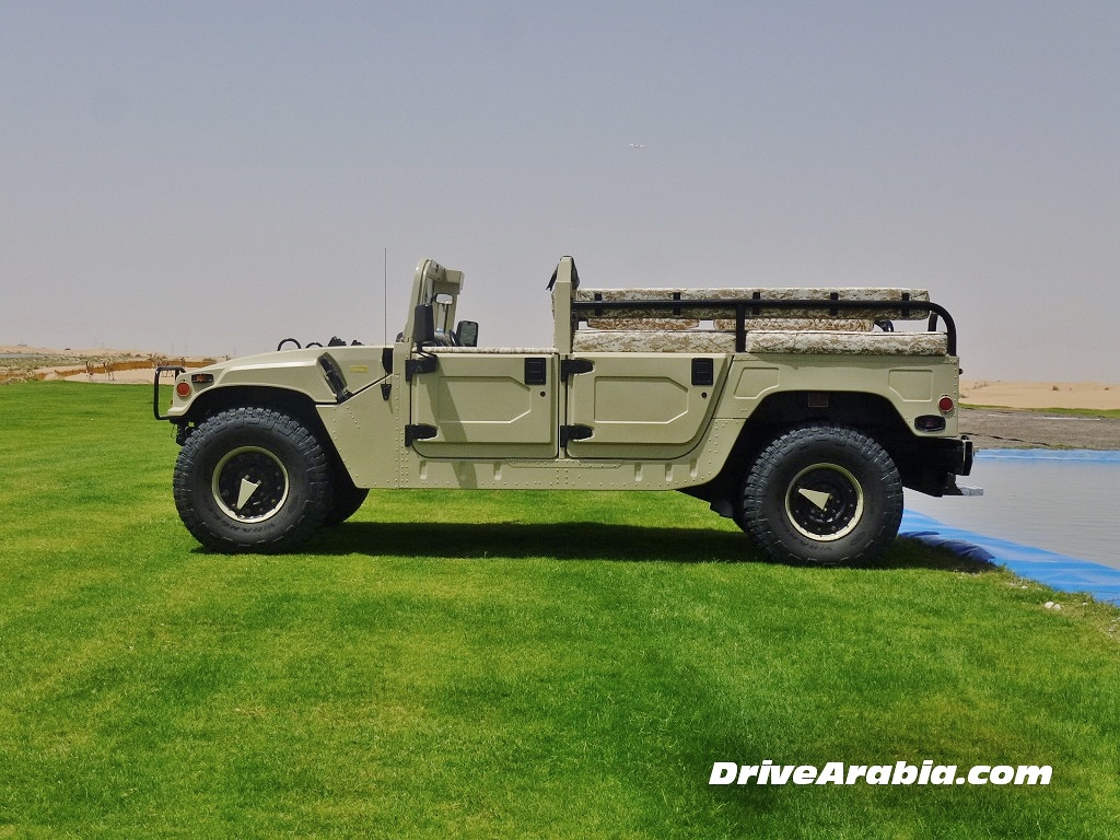 Military-spec Humvee troop-carrier gets second life in Dubai ...