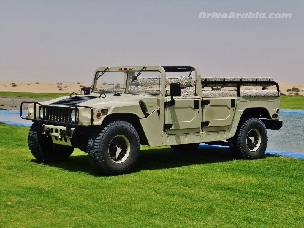 Military-spec Humvee troop-carrier gets second life in Dubai ...