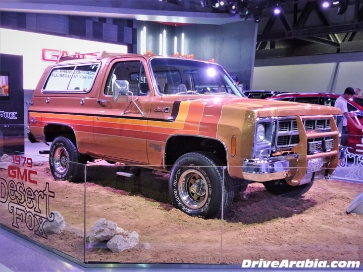 2018 GMC Sierra Desert Fox GCC-exclusive concept at Dubai Motor Show ...