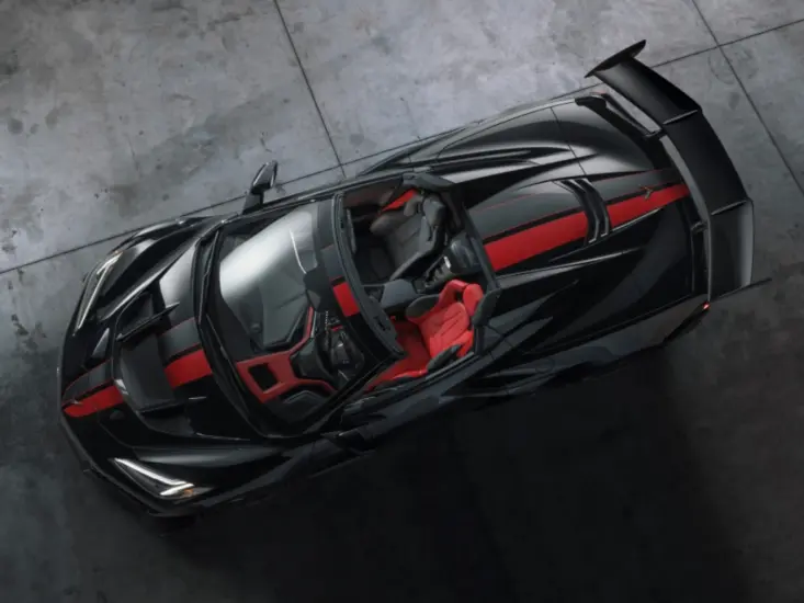 2026 Chevrolet Corvette ZR1X revealed with 1,250 hp and electrified AWD ...