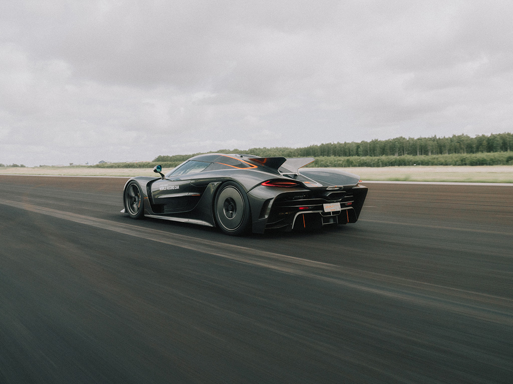 Koenigsegg Jesko Absolut Smashes 0–400–0 km/h World Record Again
