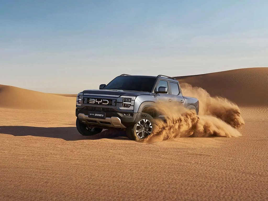 BYD Shark 6 plug-in hybrid pickup launched in the UAE – DriveArabia UAE ...
